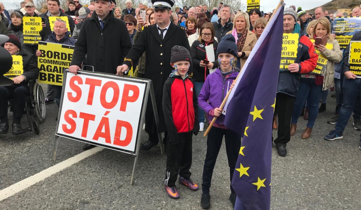 Thousands attend Border Communities Against Brexit protests against ...