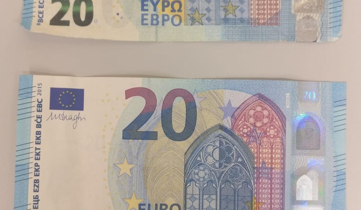 Can you tell the difference between a real and fake €20 note? - Leitrim ...