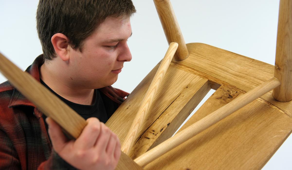 Unique chair by emerging Leitrim designer goes on display at National ...