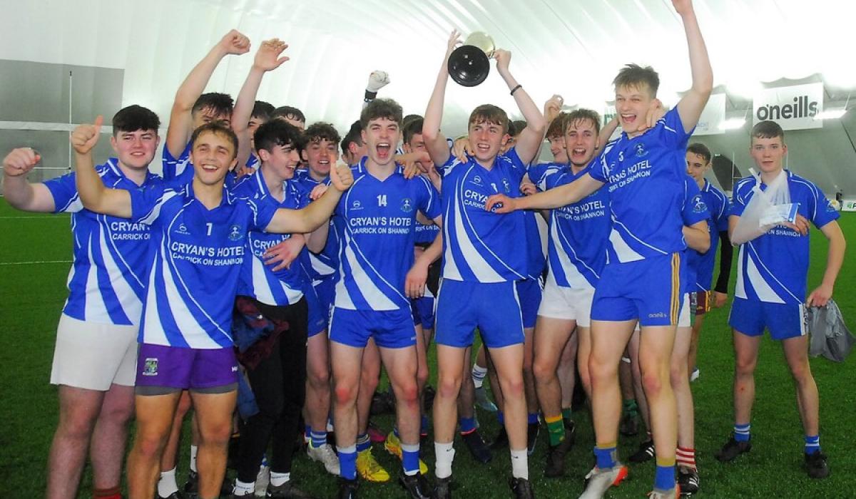 Fans enjoy action in the Dome as Carrick CS see off St Clare's in Corn ...