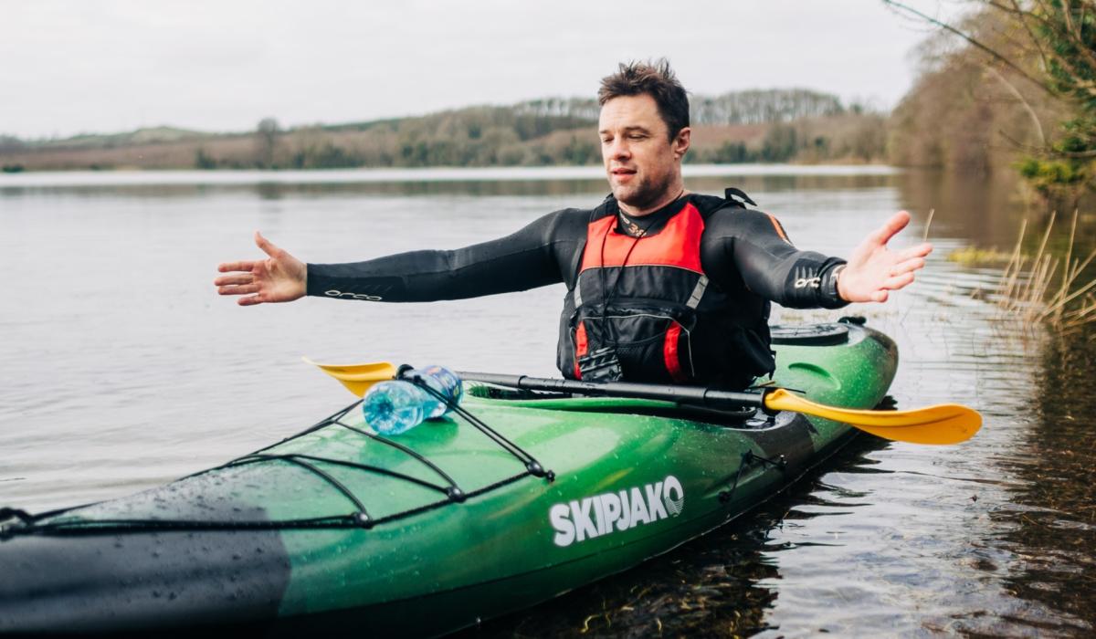 Irish musician takes to River Shannon for charity kayak - Leitrim Live
