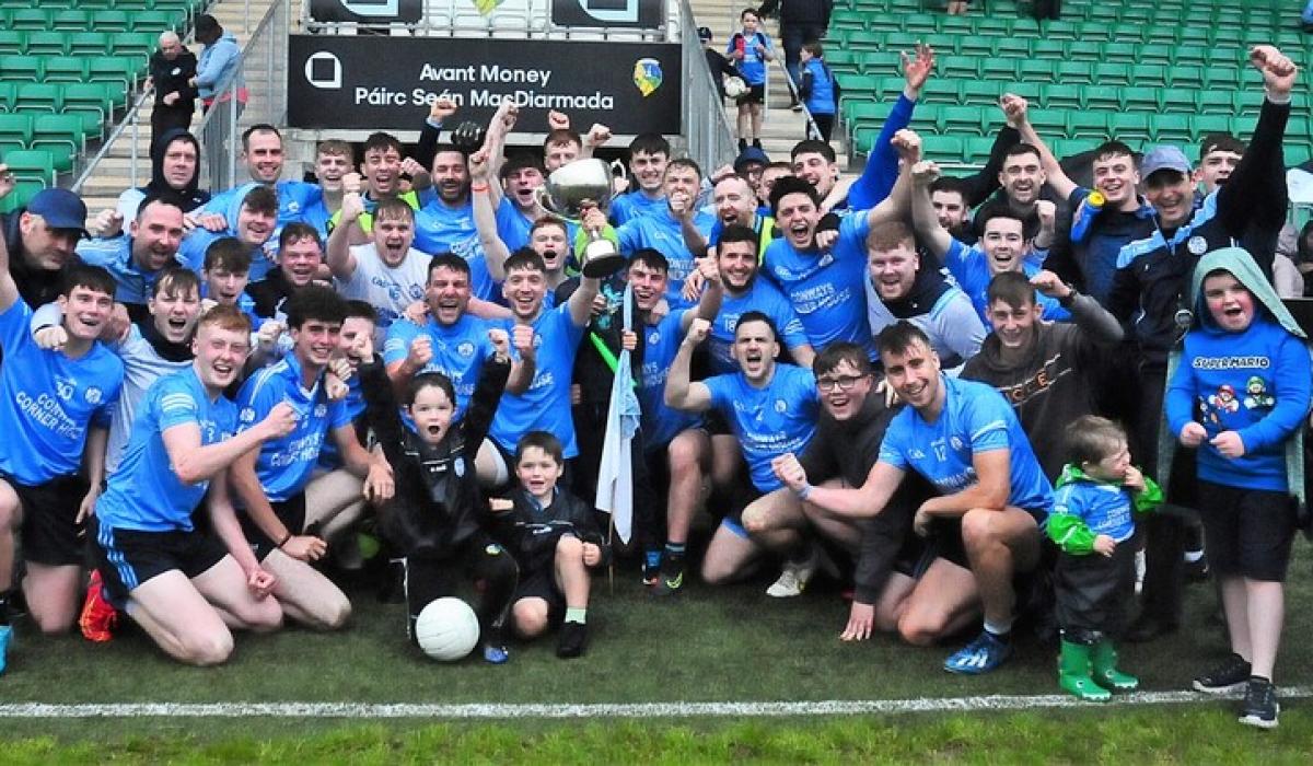 Allen Gaels celebrate emotional Masonite Division 2 Final victory over ...
