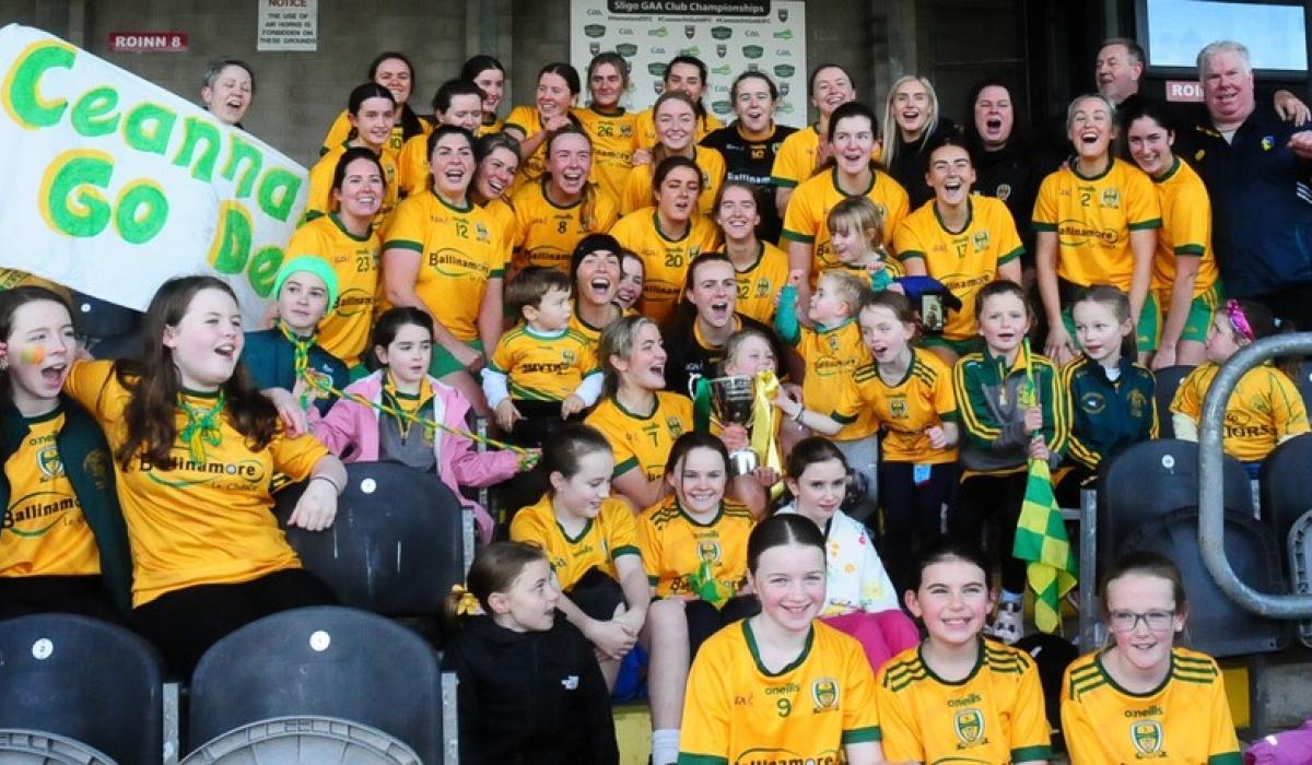Wild celebrations as Ballinamore Sean O'Heslins win Connacht LGFA ...