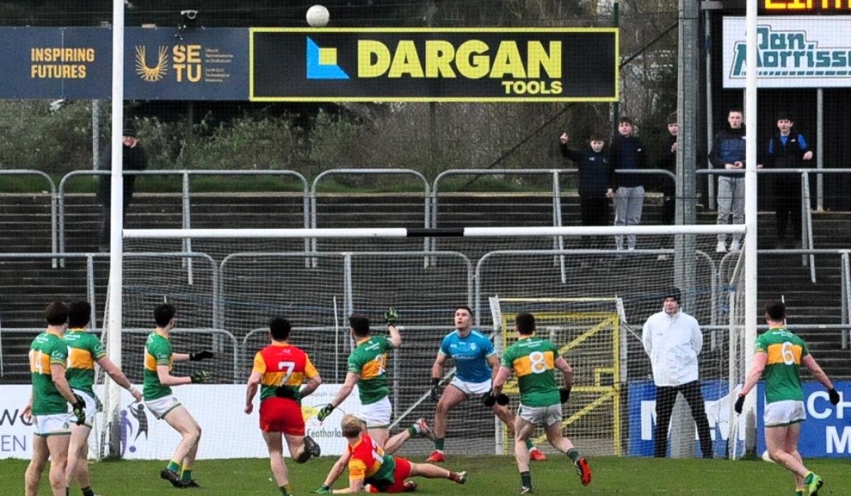 Foley delighted Carlow got rub of the green against Leitrim with ...