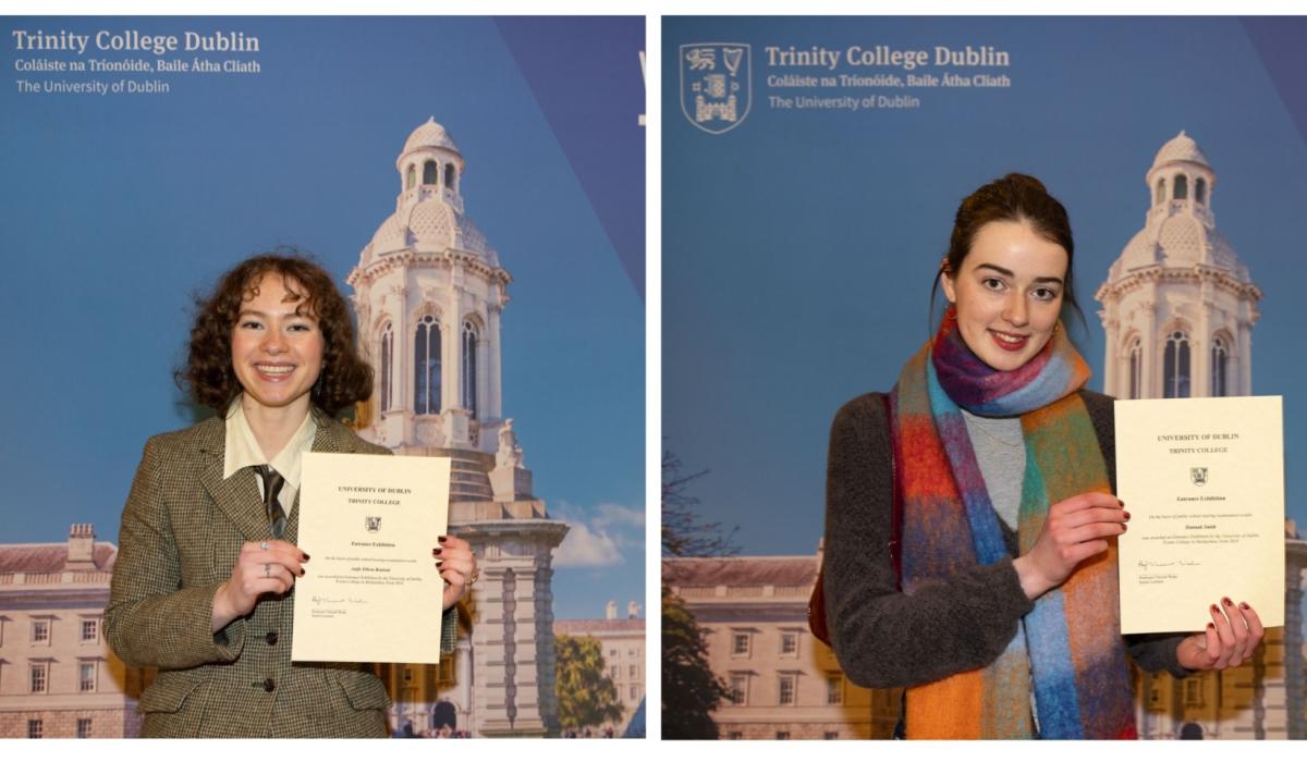 Six Leitrim students receive entrance awards from Trinity College Dublin - Leitrim Live