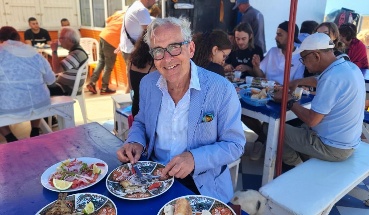 Chef Rory O'Connell makes first Irish cookery show in Africa - Leitrim Live