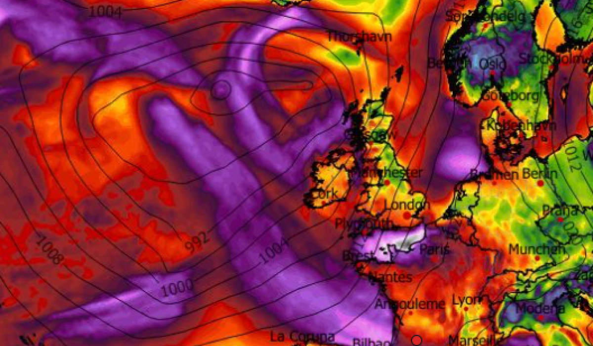 Met Éireann issues grim weekend weather forecast for Ireland with two hazards - Leitrim Live