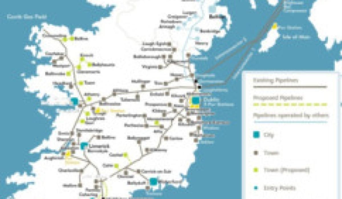Carrick misses out on gas line “on economic grounds” - Leitrim Live