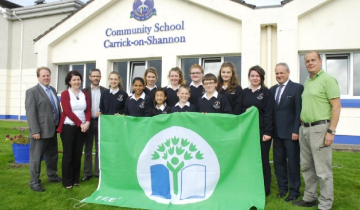 First Green Flag for Carrick Community School - Leitrim Live