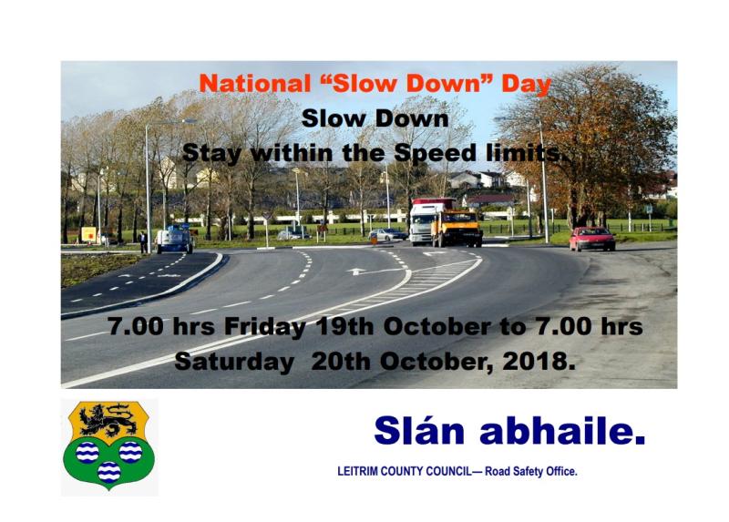 Mind your speed - National Slow Down Day in Leitrim - Leitrim Live