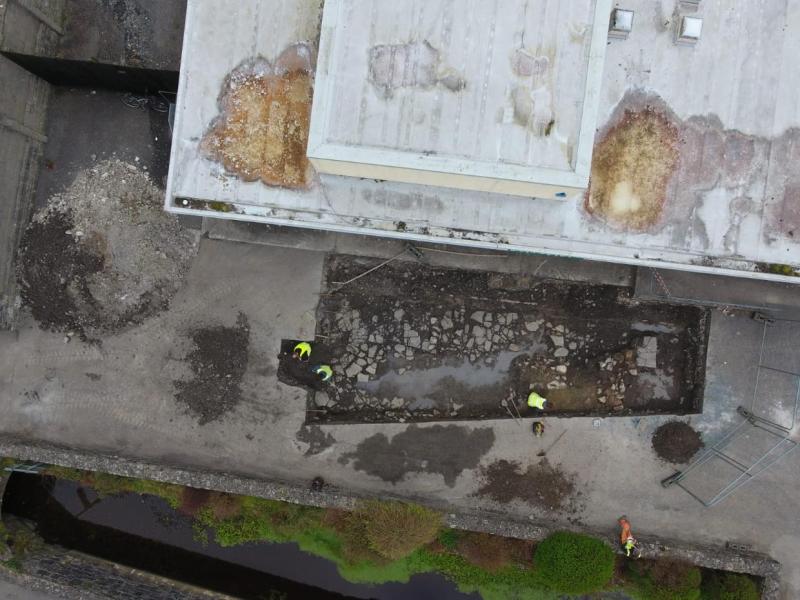 Castle wall and turret to be preserved at Mohill library - Leitrim Live