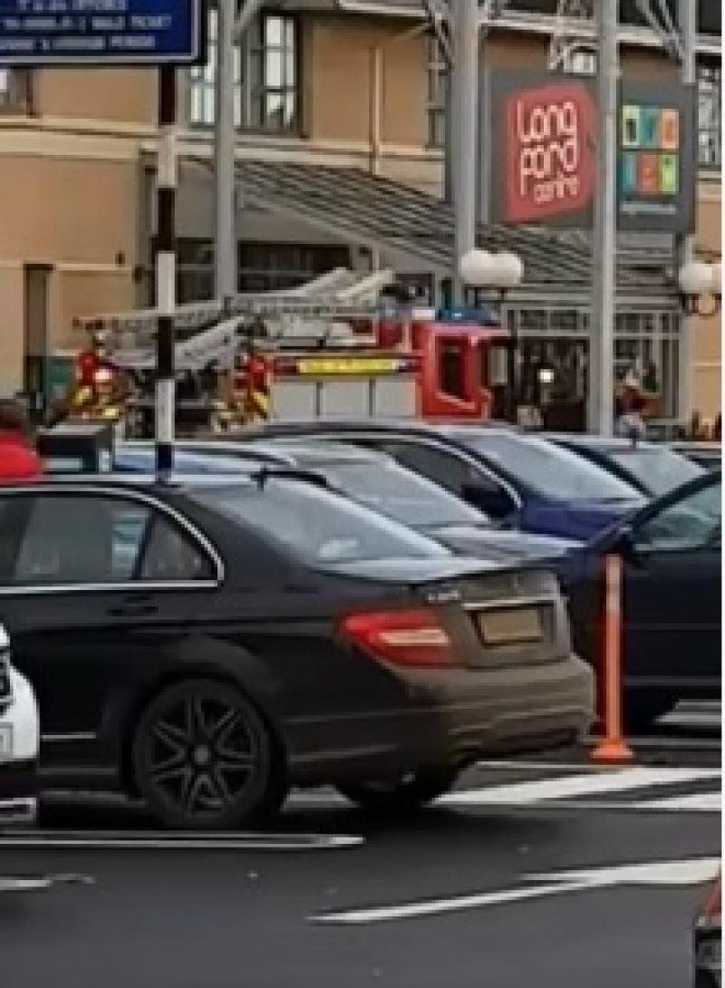WATCH| Fire breaks out at Longford shopping centre - Leitrim Live
