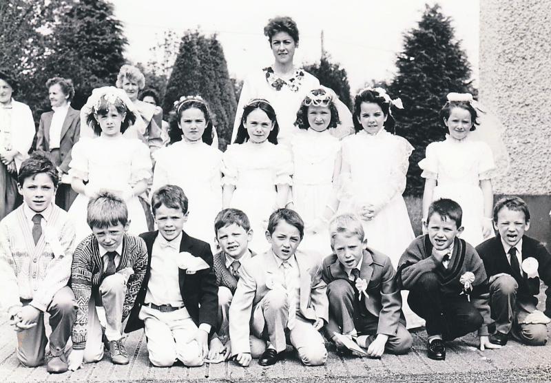 Archive picture of the week: First Communion in Gortletteragh in 1989 ...