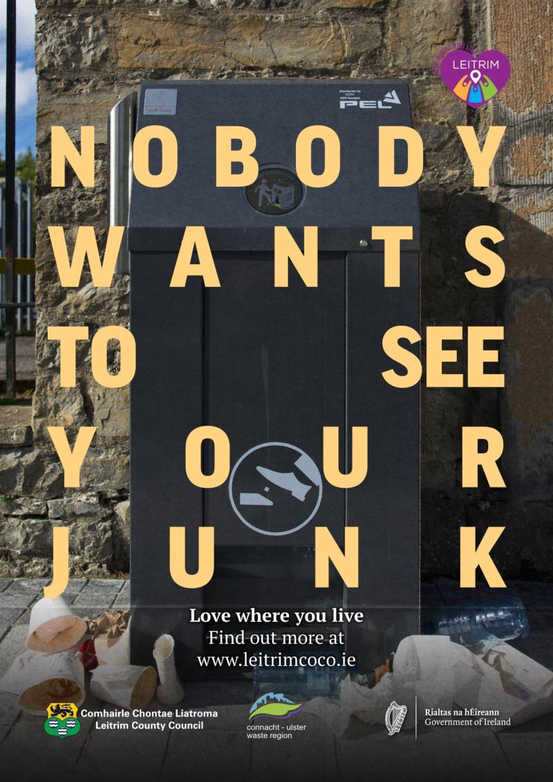 Leitrim County Council unveils cheeky new anti-littering campaign ...