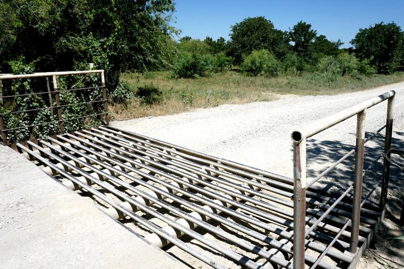 Cattle grid needed to keep mountain livestock off the public road ...
