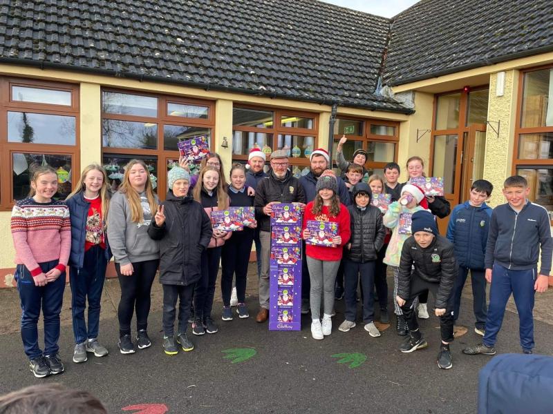 Selection boxes delivered to every child in Bornacoola national school ...