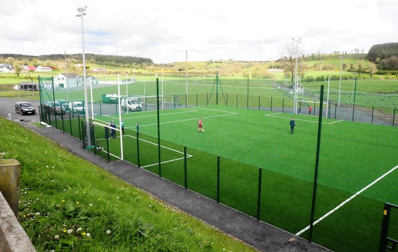 Aughavas GAA Club opens new astro turf pitch ahead of fundraising draw ...