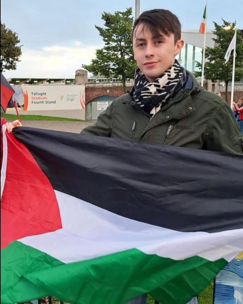 Young Arigna man launches fundraising campaign for his friends in Gaza ...