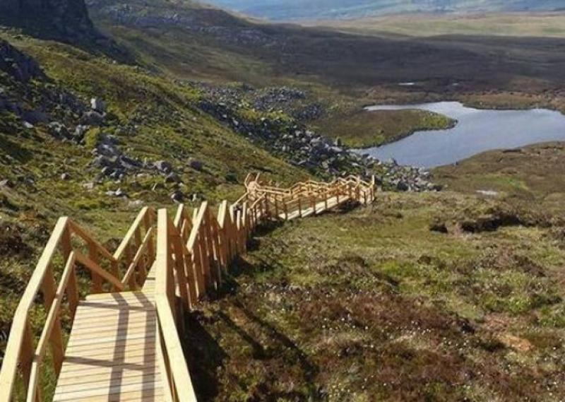 Cuilcagh Boardwalk closed due to to fire - Leitrim Live