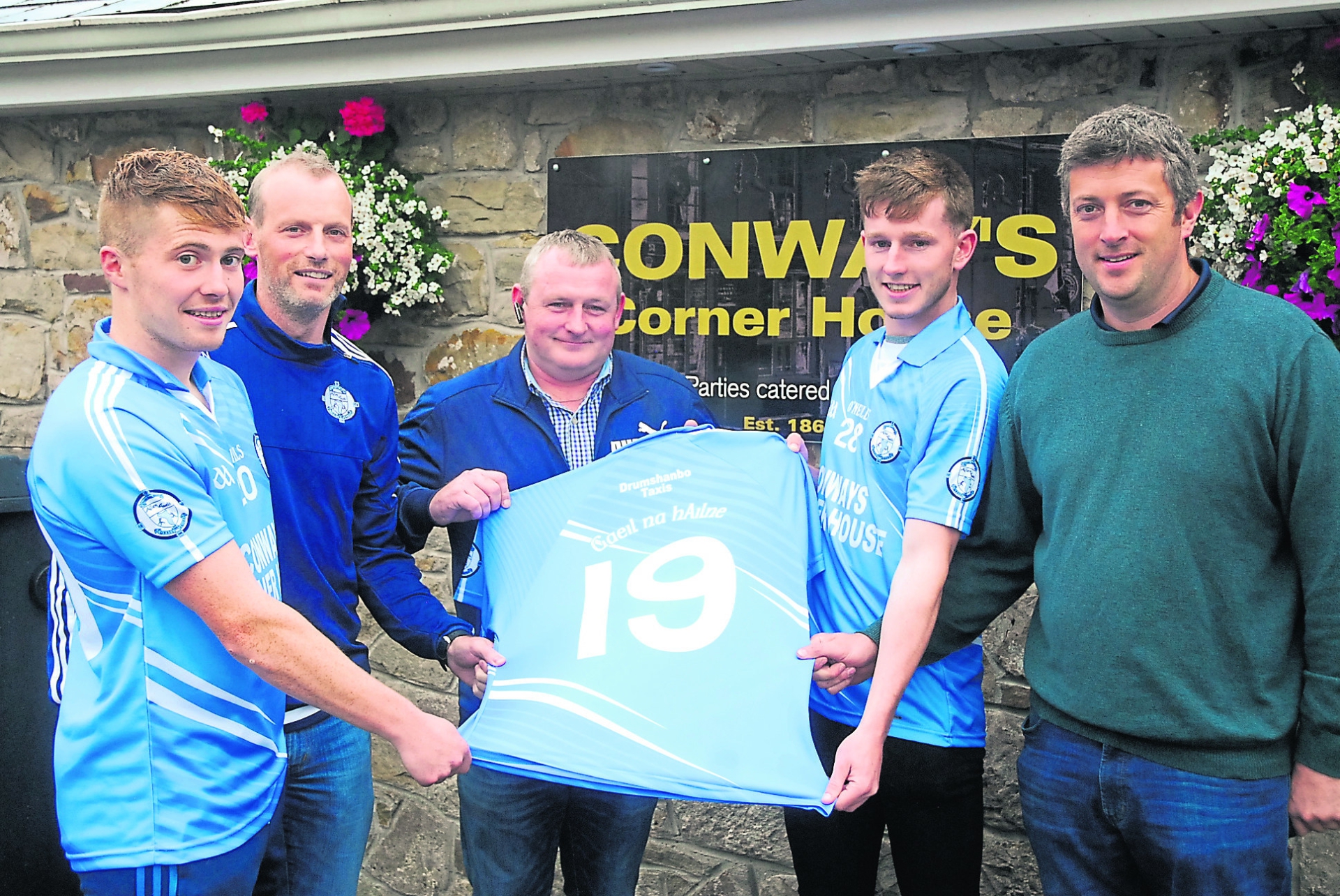 Local Drumshanbo businesses sponsor Allen Gaels GAA Club - Leitrim Live