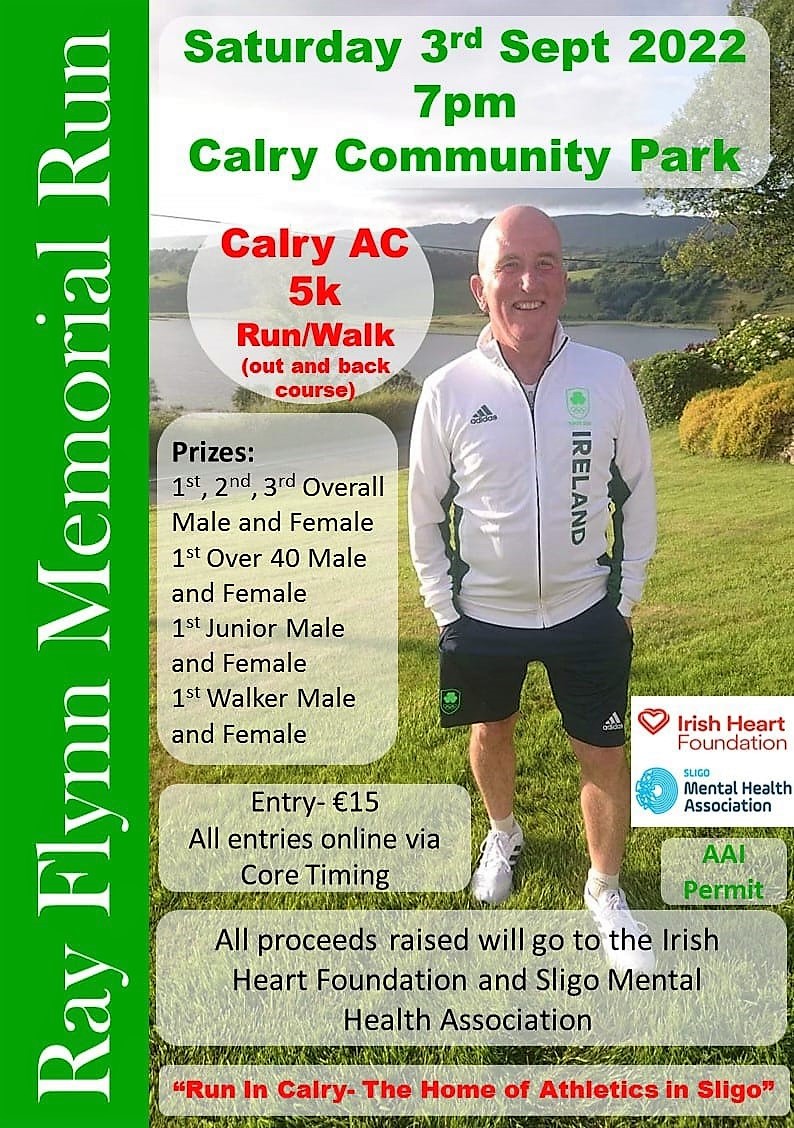 Calry AC to host Ray Flynn Memorial 5km on Saturday September 3 ...