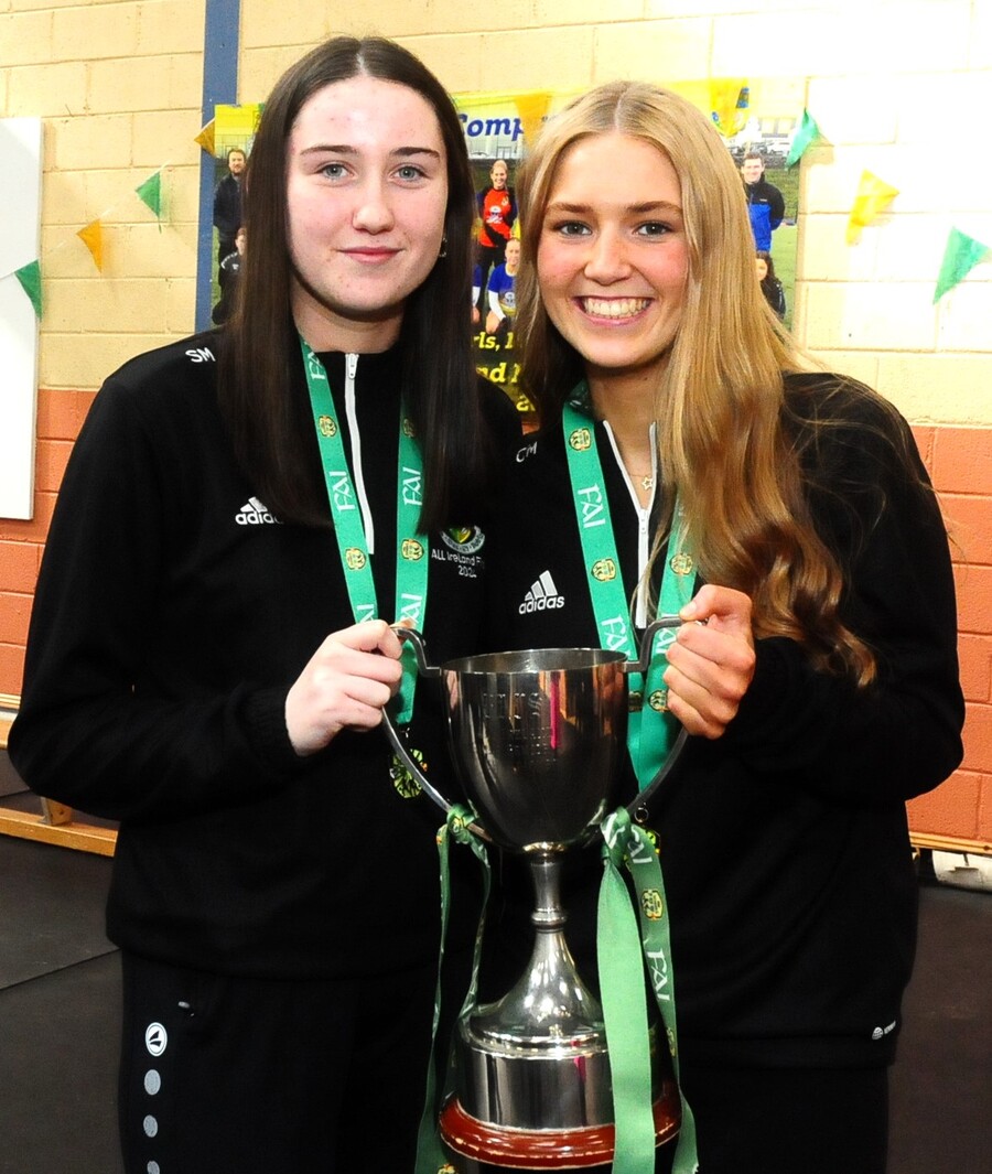 St Clare's CS Manorhamilton honour All-Ireland winning girls soccer ...