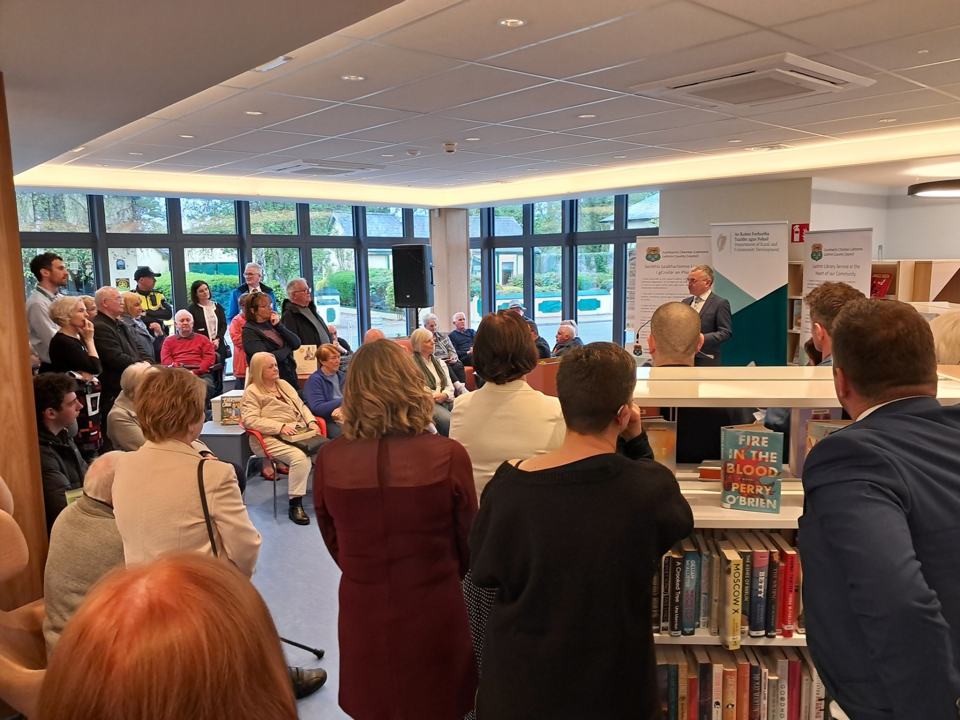 New €1.7 million library and digital hub opens in Dromahair - Leitrim Live