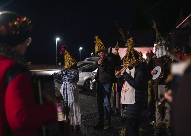 Gallery: Leitrim Mummers light up Drumkeerin with festive parade - Page ...